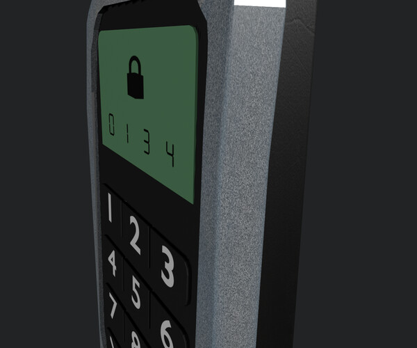 ArtStation - Safe Box and paint puzzle - For Unity FBX 3D.- | Game Assets