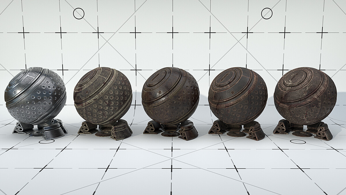 ArtStation - Metal & Leather | Smart Materials | Resources