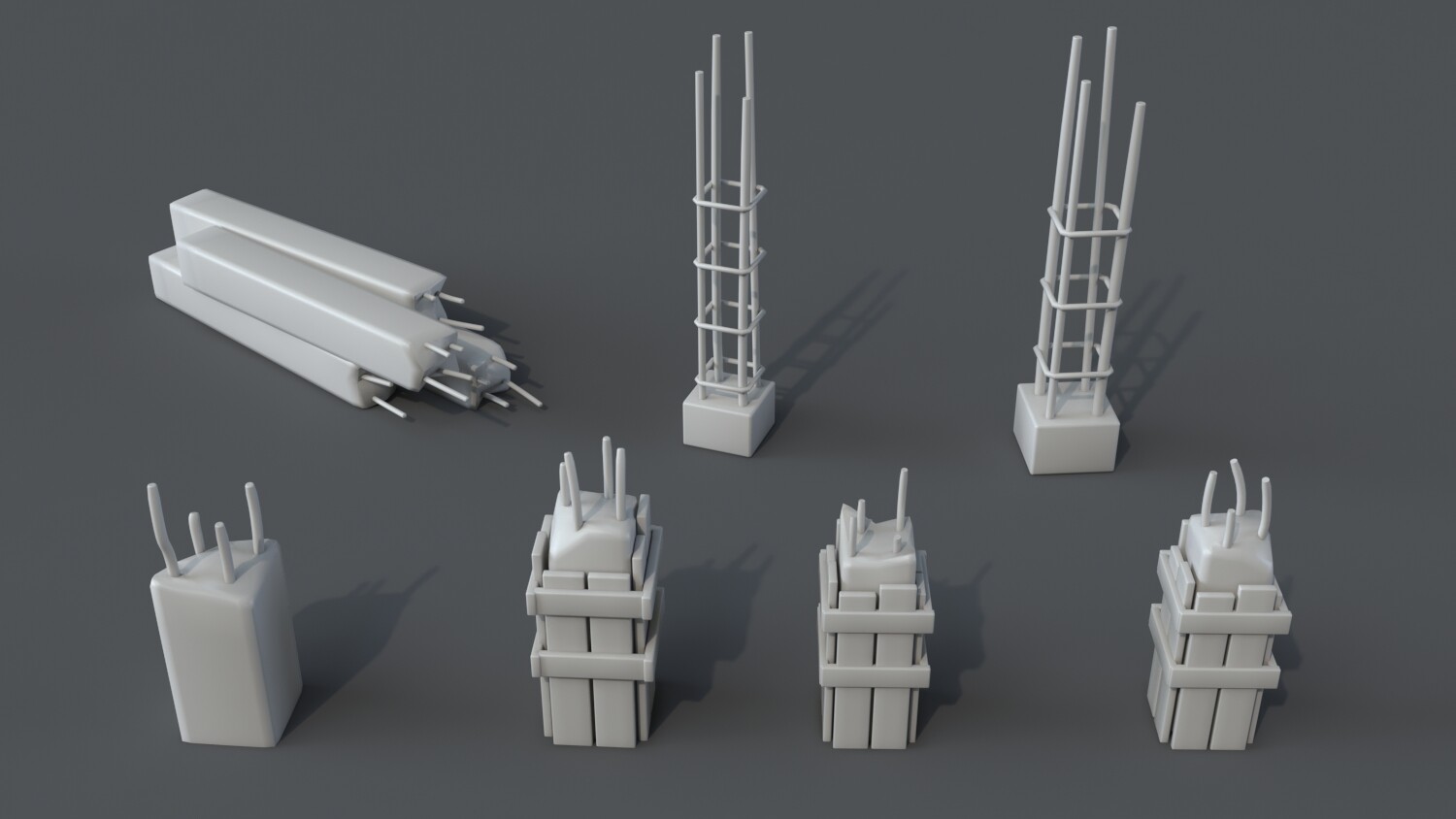 ArtStation - Construction Pack- 66 pieces | Resources