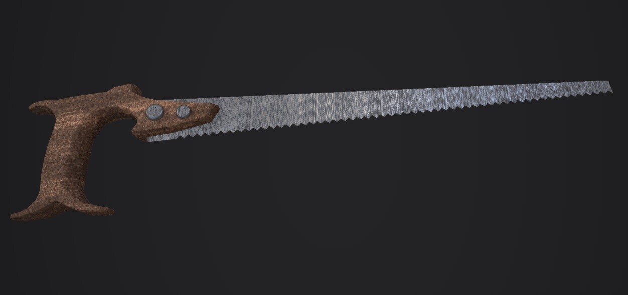 ArtStation - Saw 3D Model | Game Assets