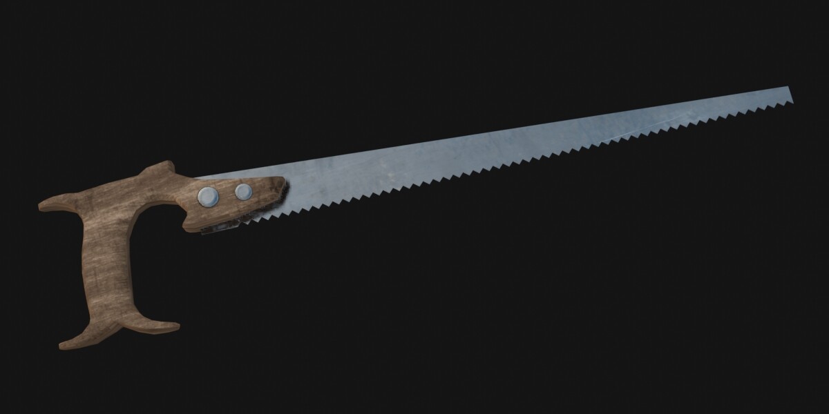 ArtStation - Saw 3D Model | Game Assets