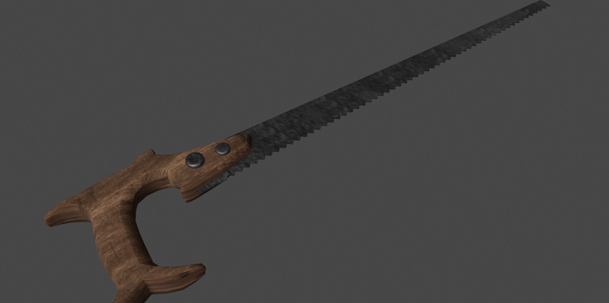 ArtStation - Saw 3D Model | Game Assets