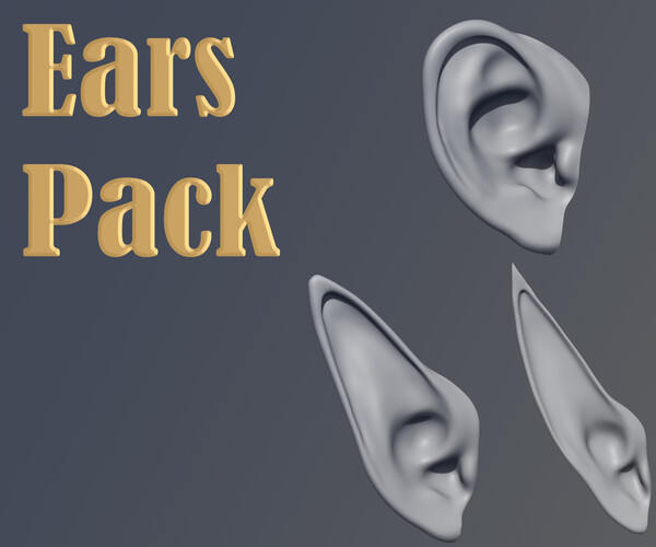 ArtStation - Ears Pack | Resources