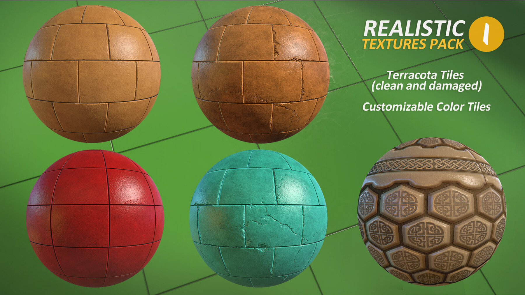 ArtStation - Realistic Textures Pack 1 | Game Assets