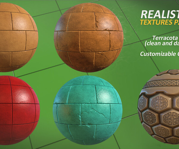 ArtStation - Realistic Textures Pack 1 | Game Assets