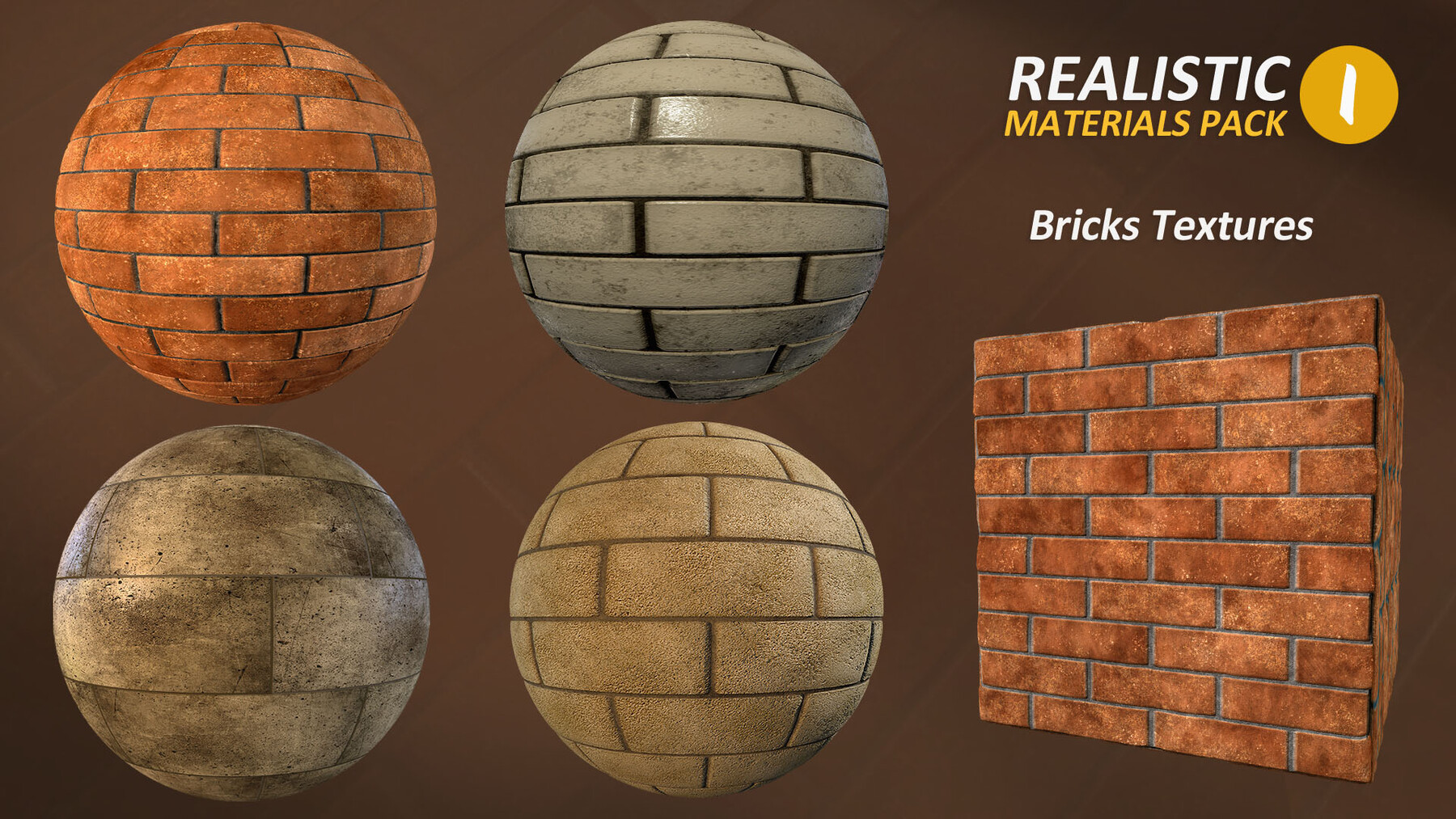 ArtStation - Realistic Textures Pack 1 | Game Assets