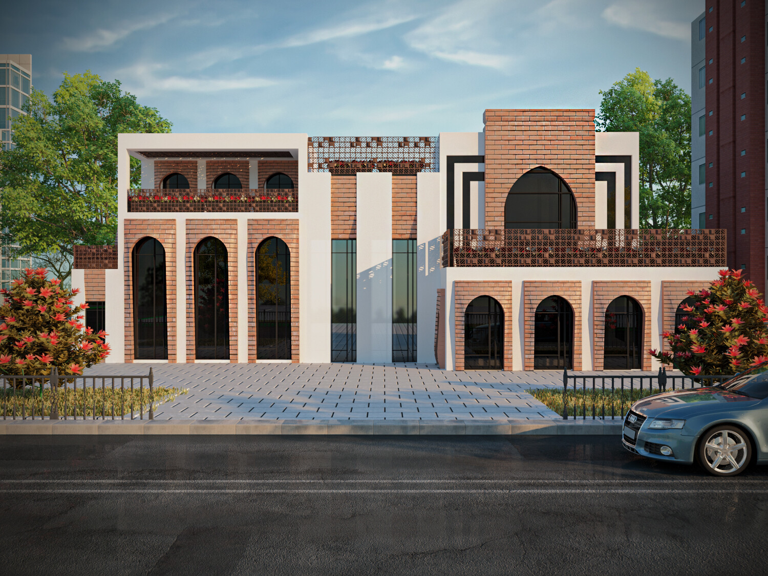 ArtStation - Exterior Building shot | Game Assets