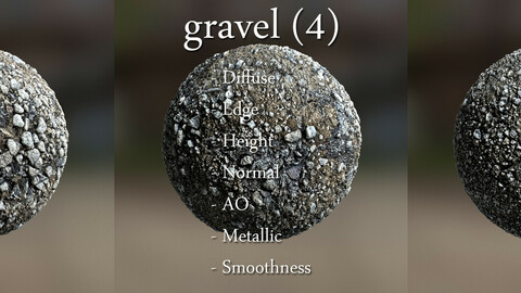 ArtStation - gravel (4) | Game Assets