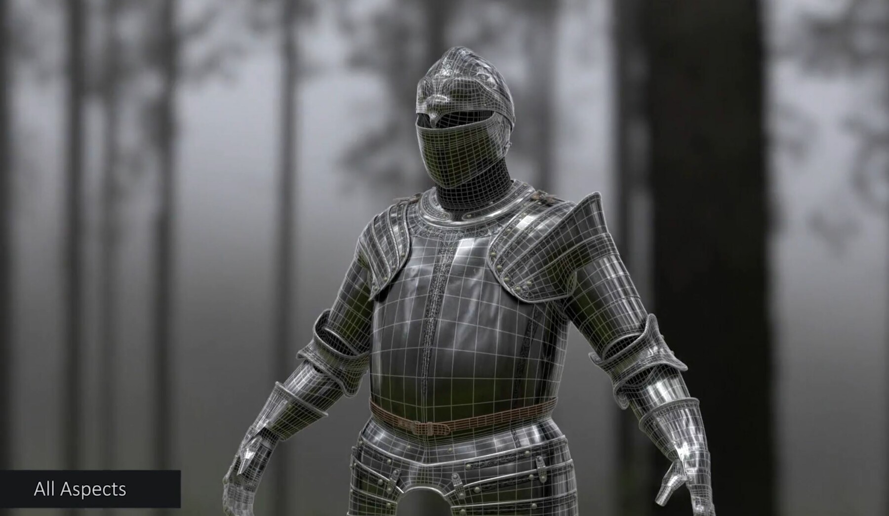 ArtStation - Griffin Medieval Armor HQ Model | Resources