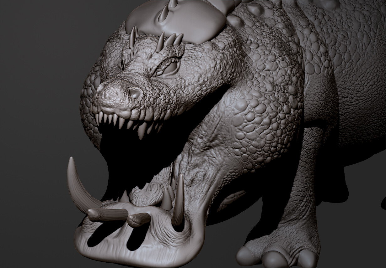 ArtStation - Chimera 3d print model | Resources
