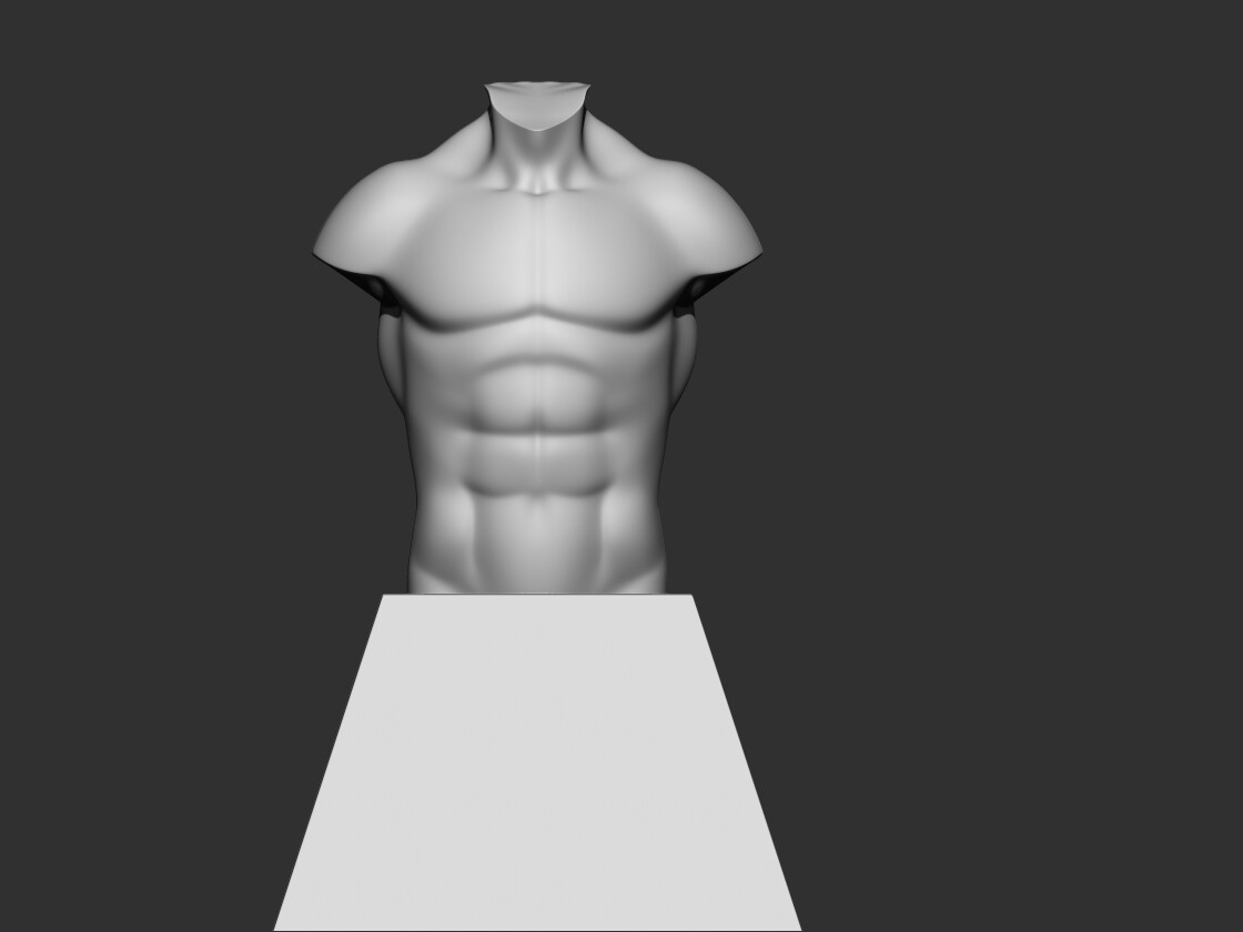 ArtStation - torso 3d print model | Resources