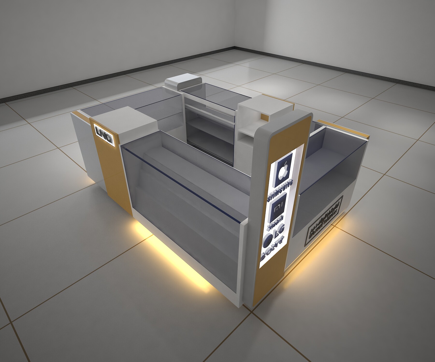 ArtStation - Kiosks 3D Model | Resources