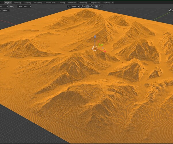 ArtStation - Network of paths in Blender | Resources