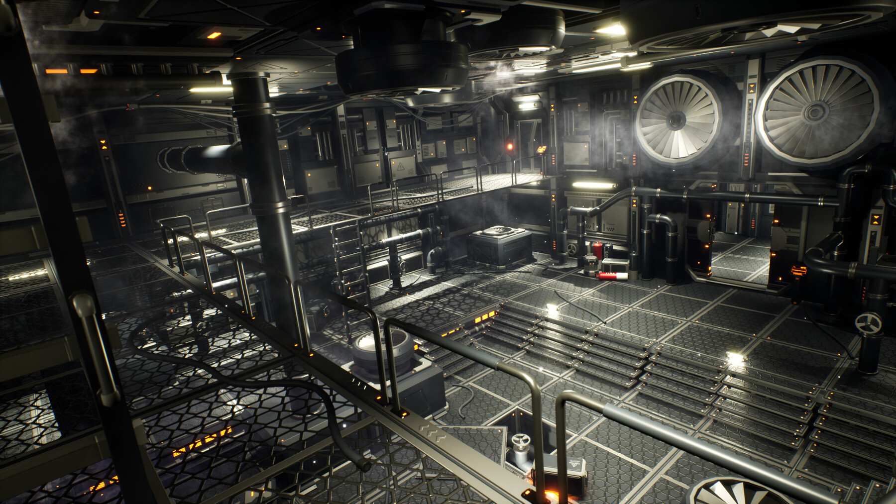 ArtStation - STYLIZED - Sci-Fi Corridor Unreal Engine | Resources