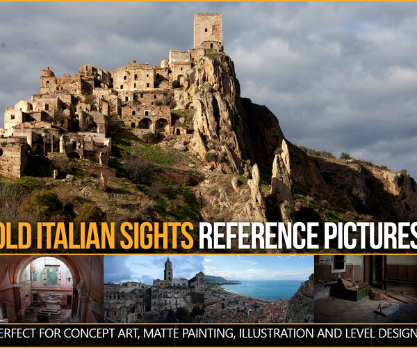 ArtStation - 500+ Old Italian Sights Reference Pictures | Resources