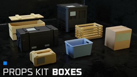 ArtStation - Props kit Barrels | Resources
