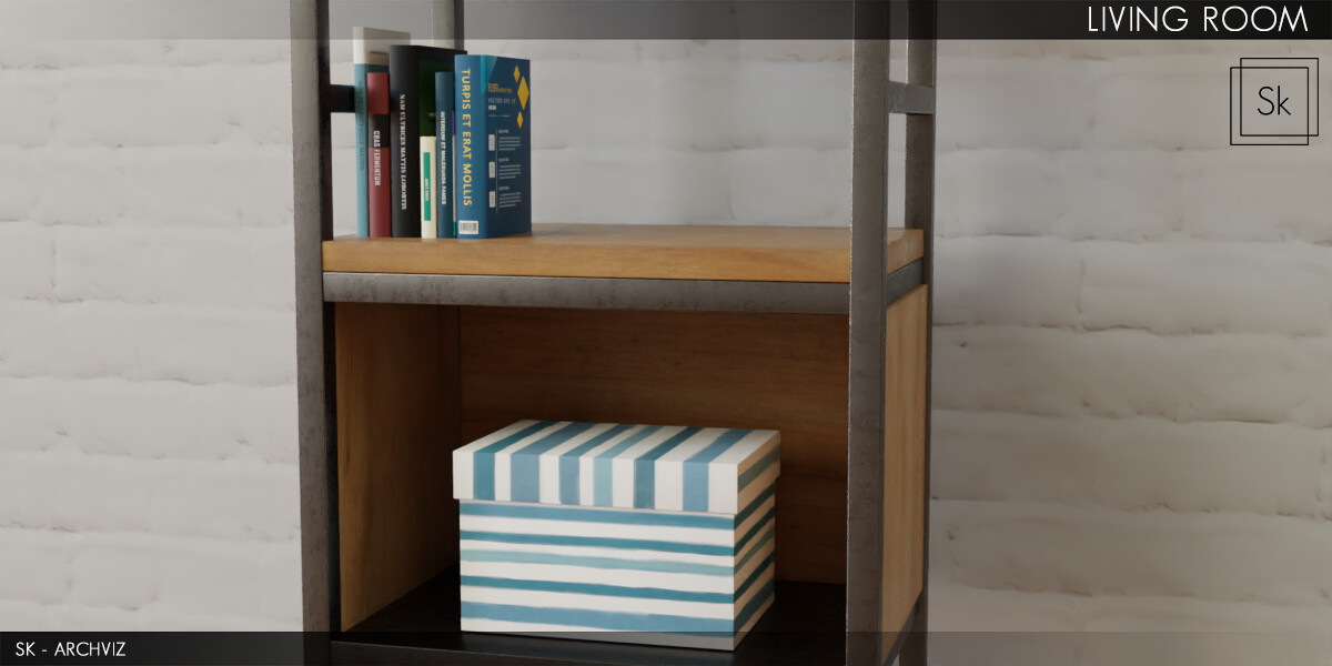 ArtStation - Furniture - Living Room props | Resources