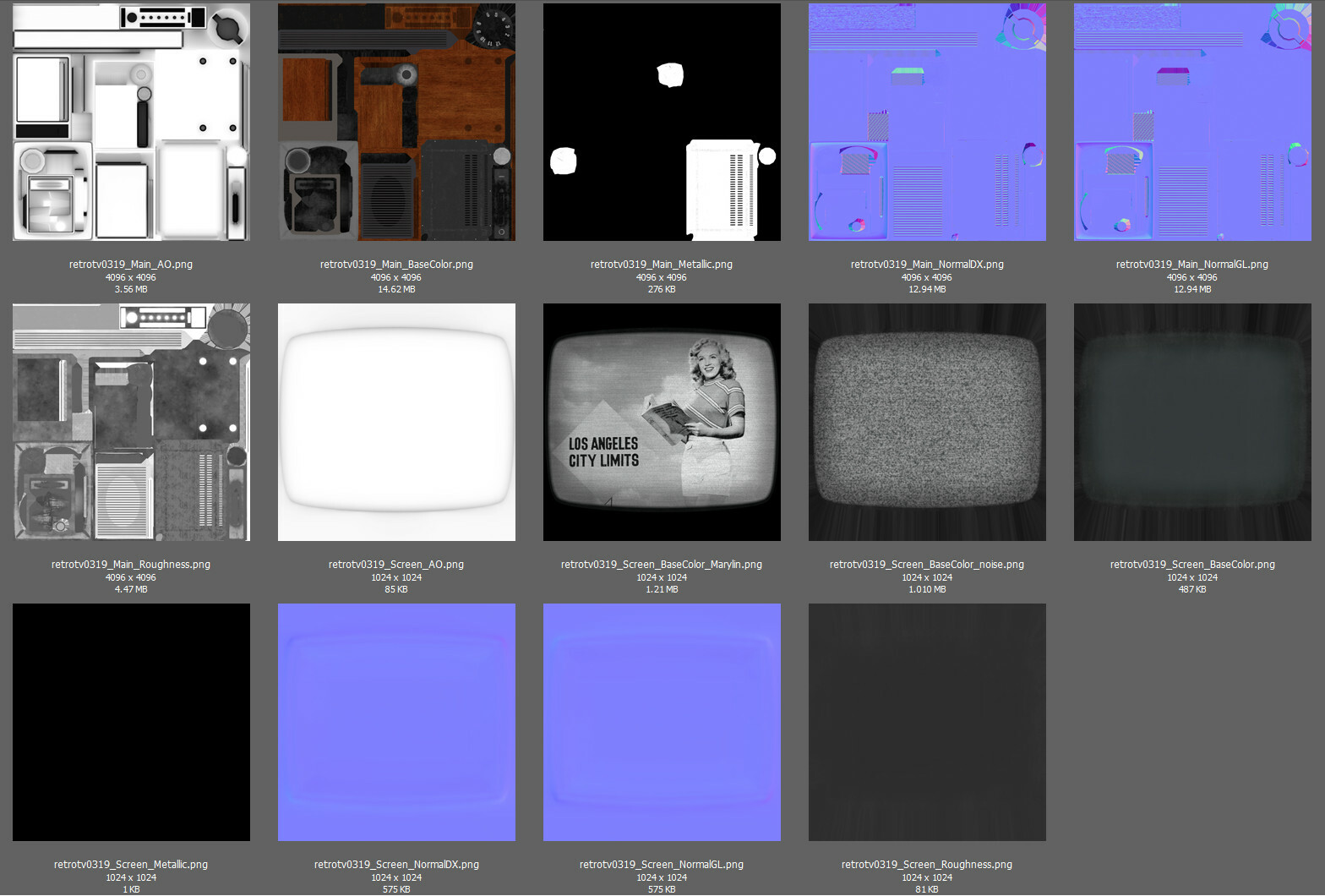 ArtStation - Vintage TV | Resources
