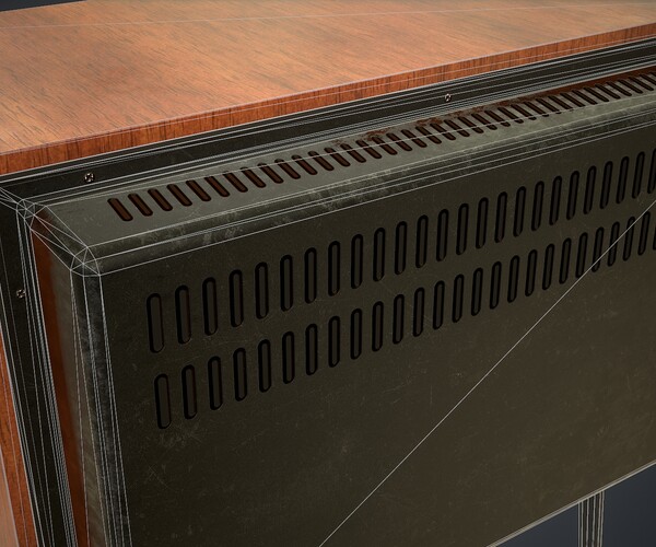 ArtStation - Vintage TV | Resources