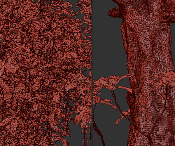 ArtStation - Set of Barringtonia acutangula Trees (Itchy Tree) (2 Trees ...