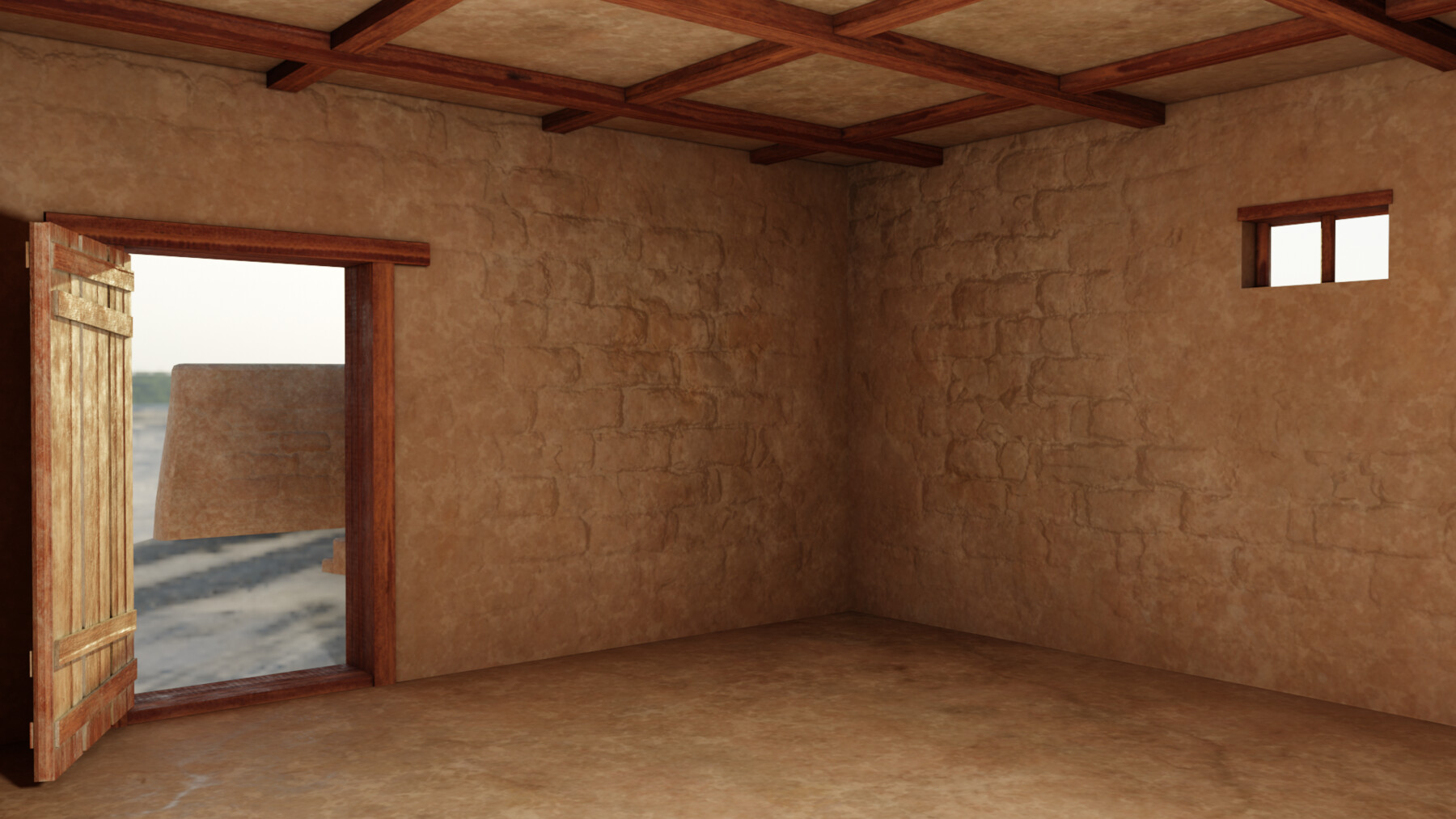 ArtStation - Common Desert House | Game Assets