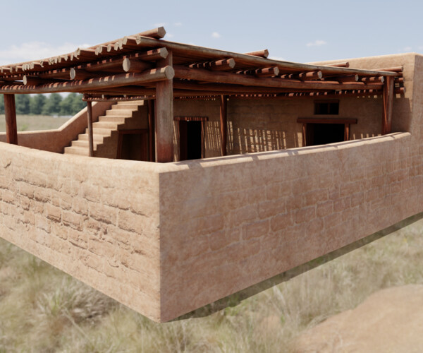 ArtStation - Common Desert House | Game Assets