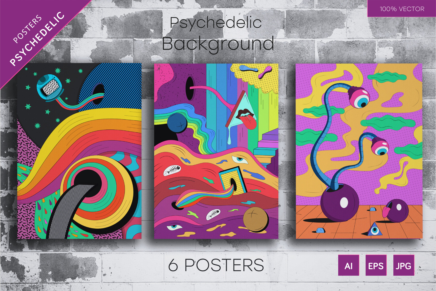 ArtStation - Psychedelic Background #1 | Artworks