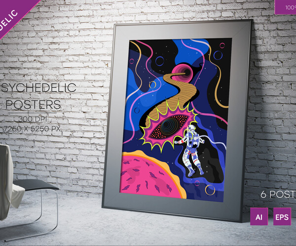 ArtStation - Psychedelic Background #1 | Artworks