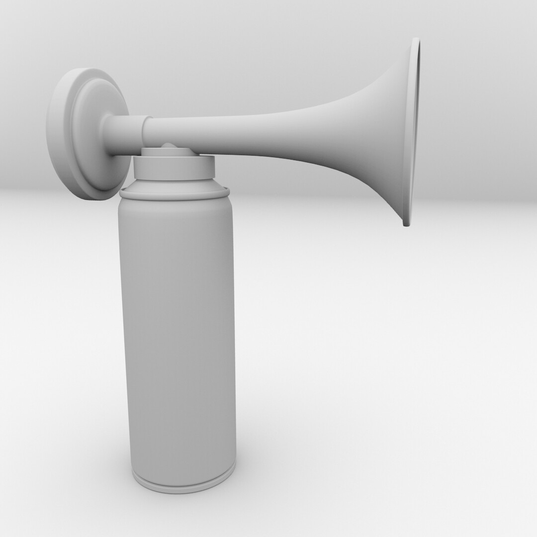 ArtStation - Portable Air Horn | Game Assets