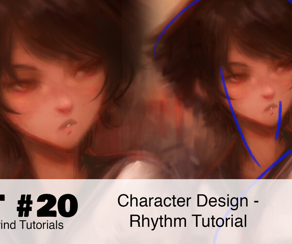 ArtStation - CGT #20: Character Design - Rhythm Tutorial | Tutorials