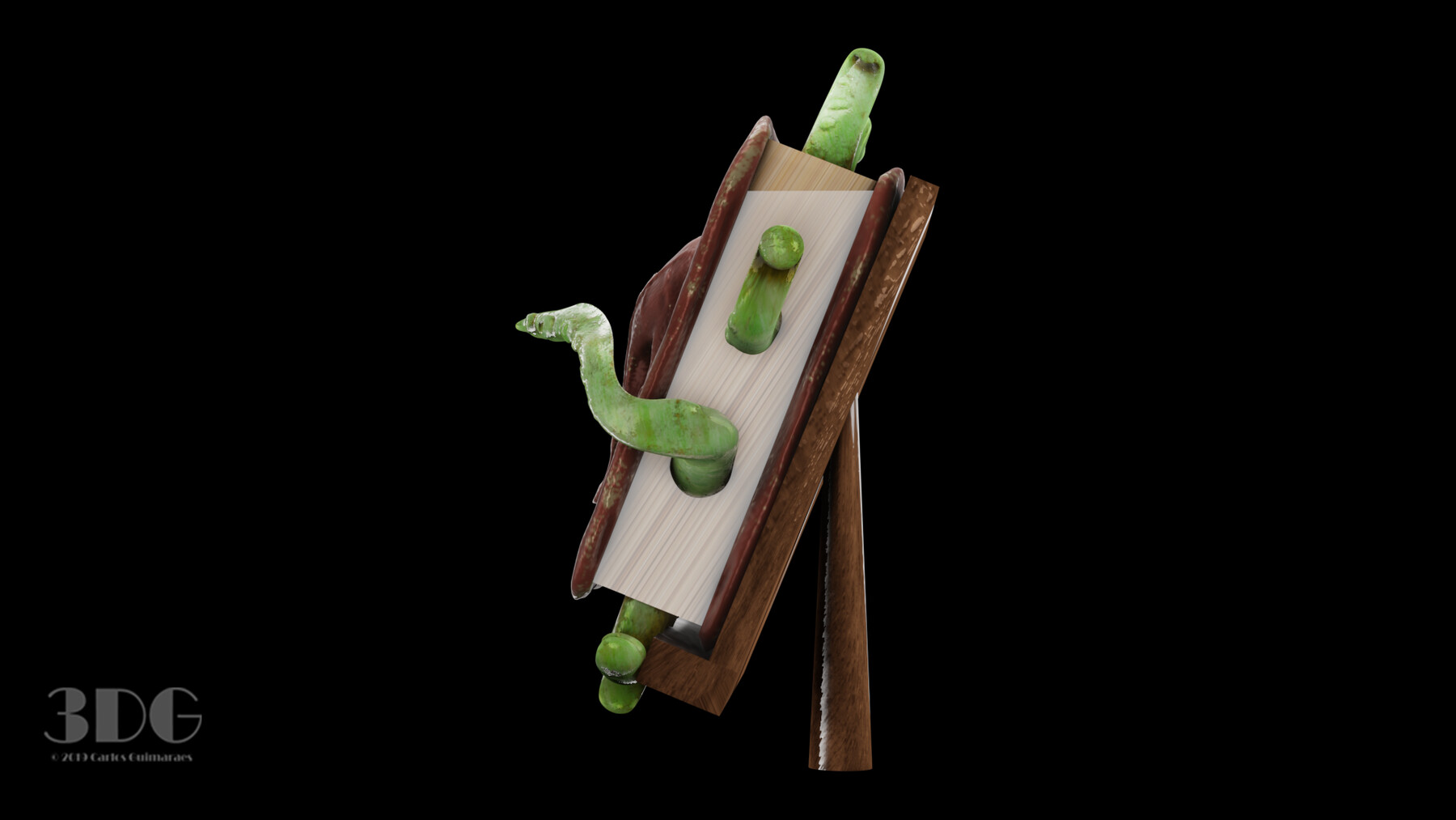 ArtStation - Cursed Book | Game Assets