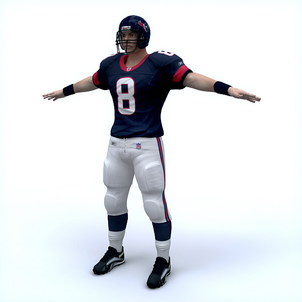 ArtStation - NFL Players Pack - Rigged | Game Assets