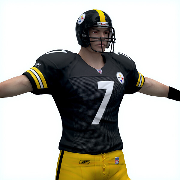 ArtStation - NFL Player Pittsburgh Steelers | Game Assets
