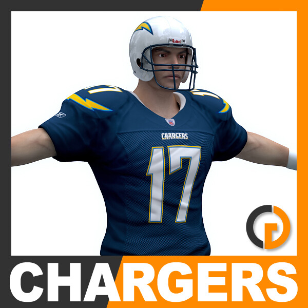 ArtStation - NFL Player San Diego Chargers | Game Assets