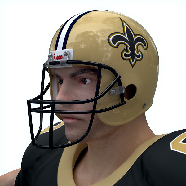 ArtStation - NFL Player New Orleans Saints | Game Assets