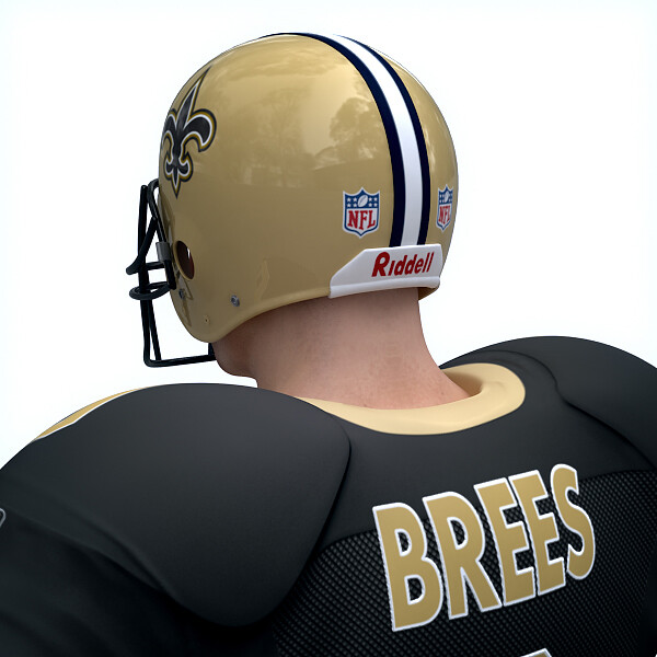 ArtStation - NFL Player New Orleans Saints | Game Assets