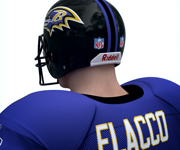ArtStation - NFL Player Baltimore Ravens - Rigged | Game Assets