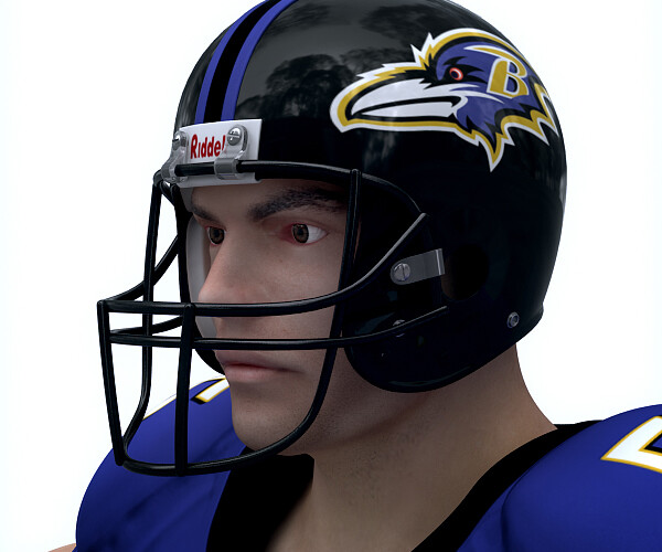 ArtStation - NFL Player Baltimore Ravens | Game Assets