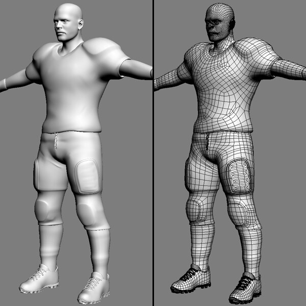 ArtStation - NFL Player Kansas City Chiefs | Game Assets