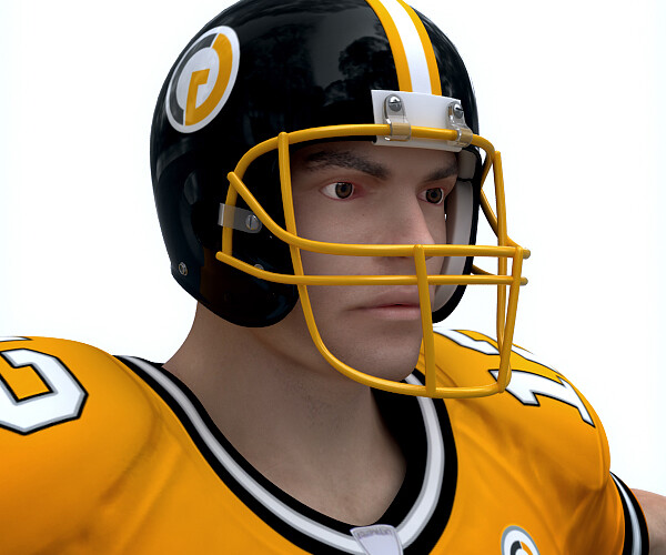 ArtStation - American Football Player | Game Assets