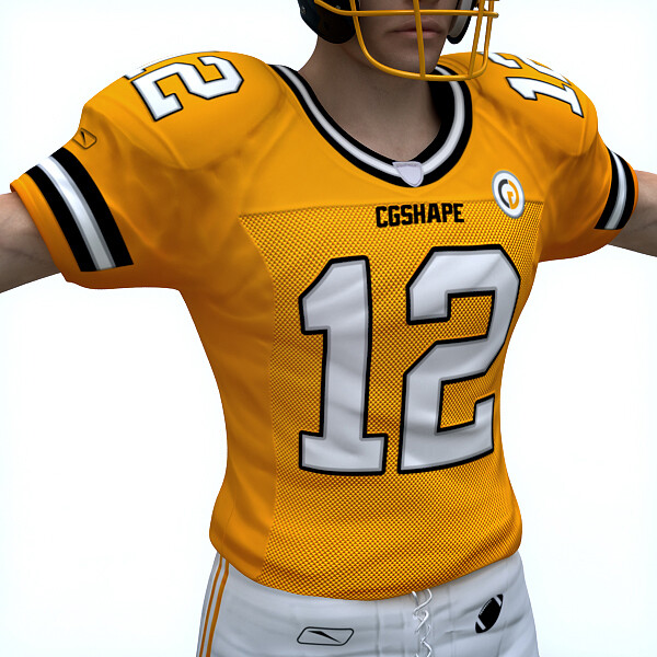 ArtStation - American Football Player | Game Assets