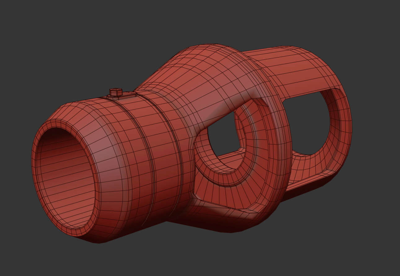 German Barboy - Tank Gun Muzzle Brake