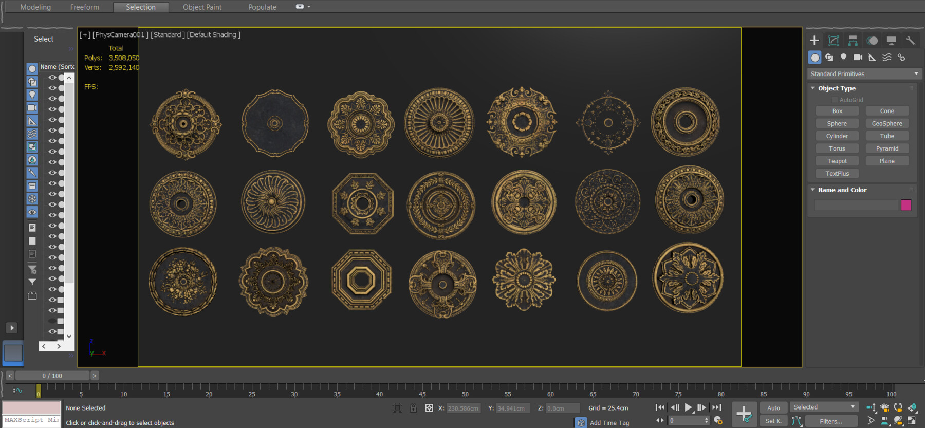 ArtStation - 4K Classical ceiling | Resources
