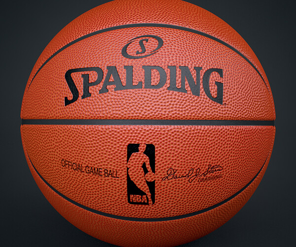 ArtStation - Spalding NBA Official Basketball Game Ball | Game Assets