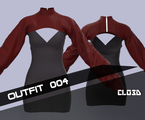 ArtStation - Outfit 004 | Game Assets