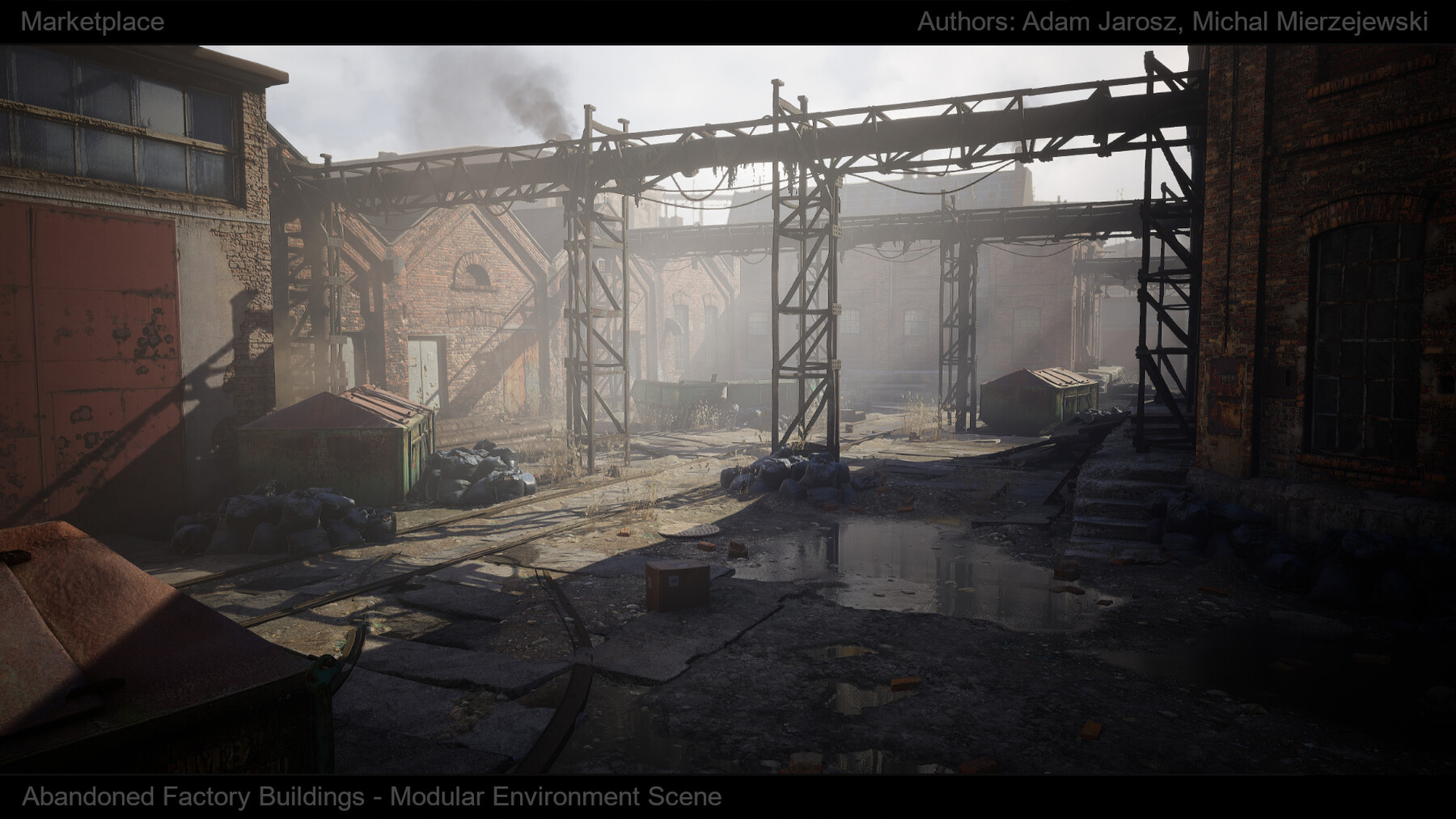 ArtStation - [UE4/UE5][SCANS] Abandoned Factory Buildings - Day/Night ...