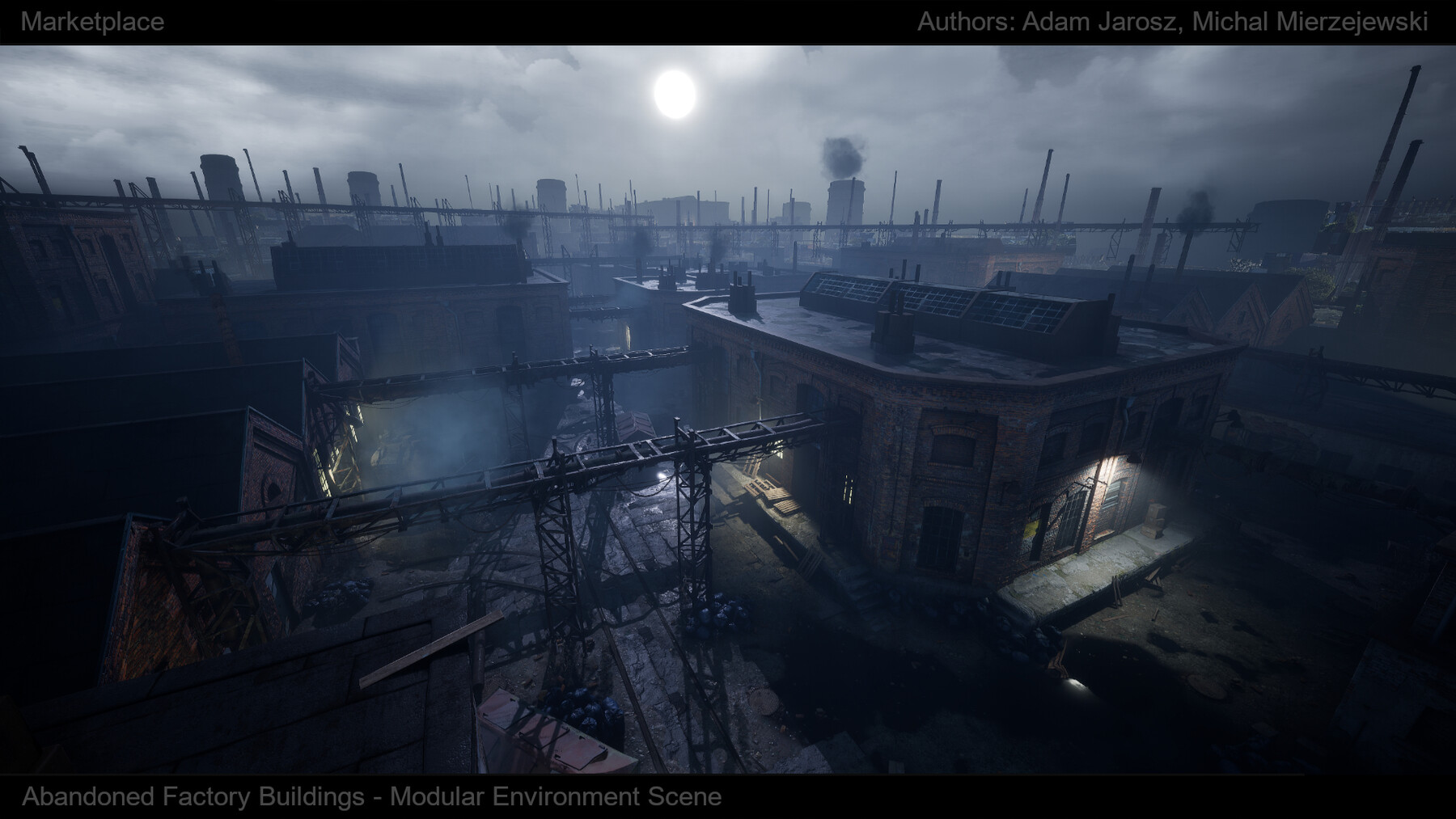 ArtStation - [UE4/UE5][SCANS] Abandoned Factory Buildings - Day/Night ...