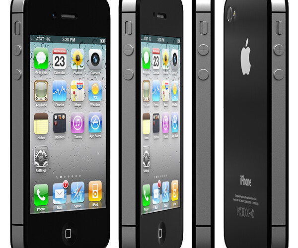 ArtStation - Apple iPhone 4 | Resources