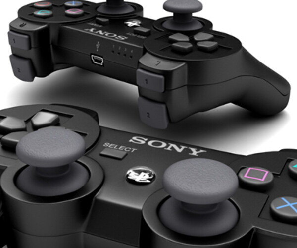 ArtStation - Playstation 3 PS3 and Dualshock 3 Controller | Resources