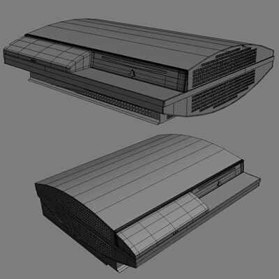 ArtStation - Playstation 3 PS3 | Resources